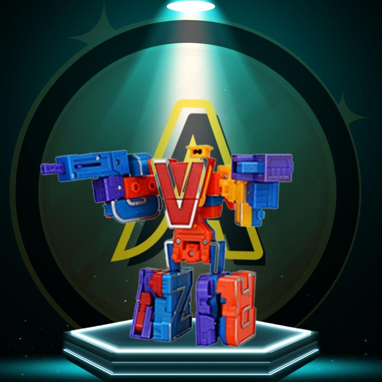 Alphatron Toys - Kids Learning & Alphabet Transformer Toys