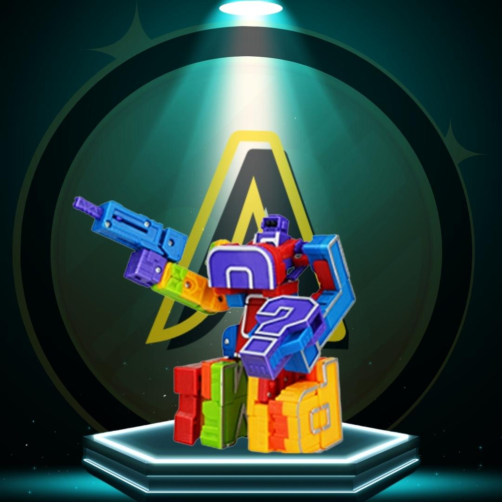 Alphatron Toys - Kids Learning & Alphabet Transformer Toys